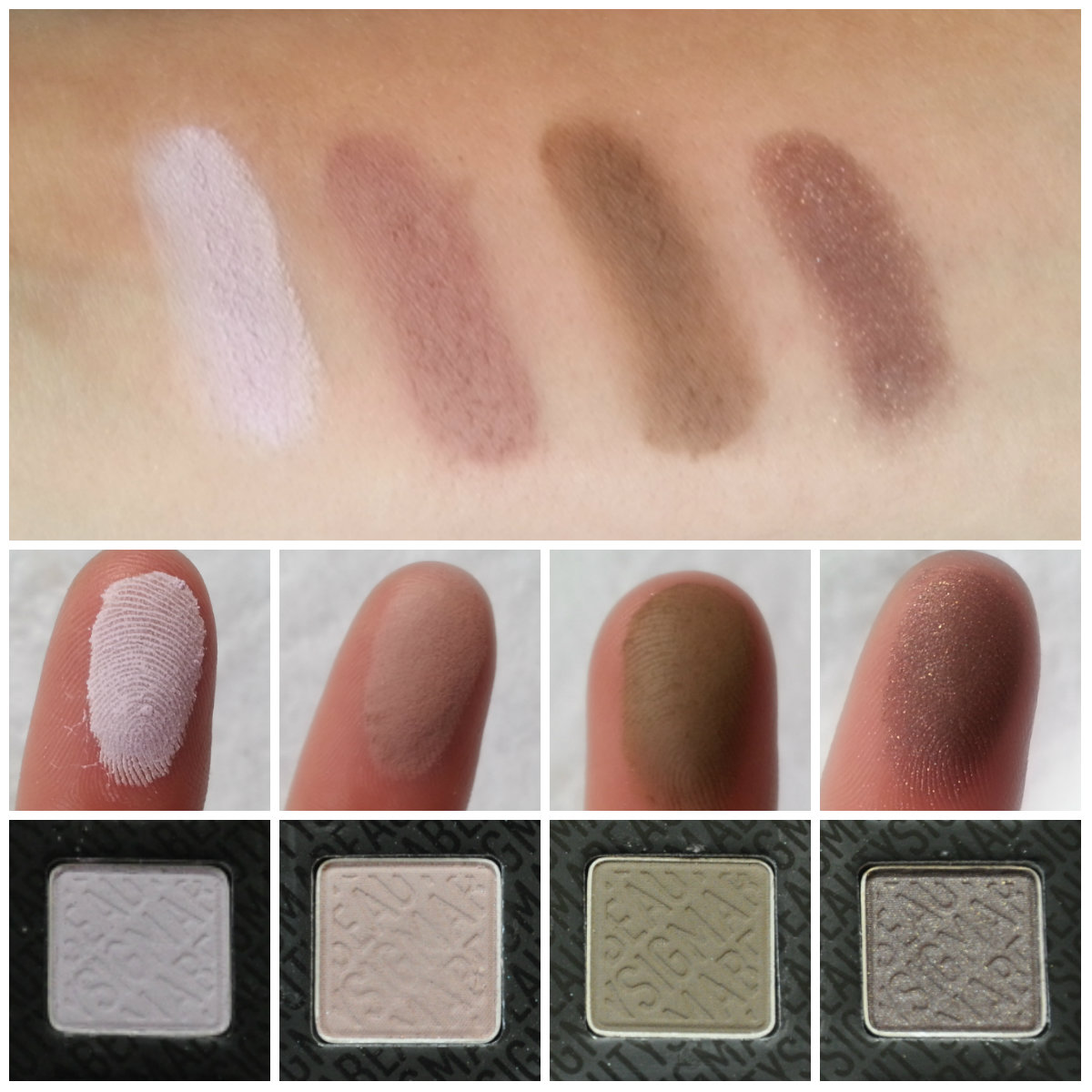 Palette Smoke Screen, de Sigma. - Réglisse & Myrtilles