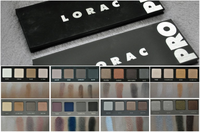 Palette Lorac Pro 2 (revue) et comparaison avec la Lorac Pro 1 ...