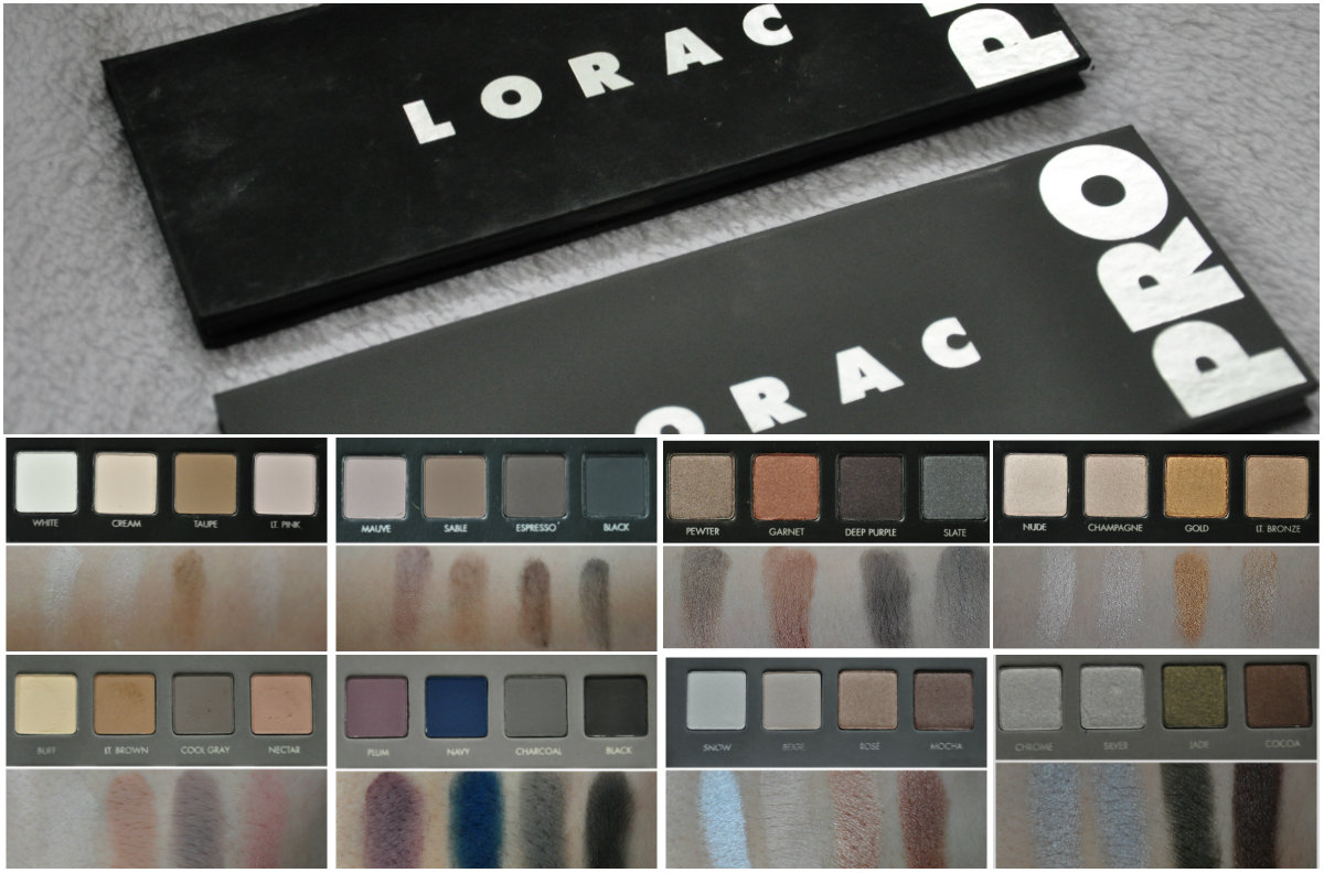 Palette Lorac Pro 2 (revue) et comparaison avec la Lorac Pro 1 ...