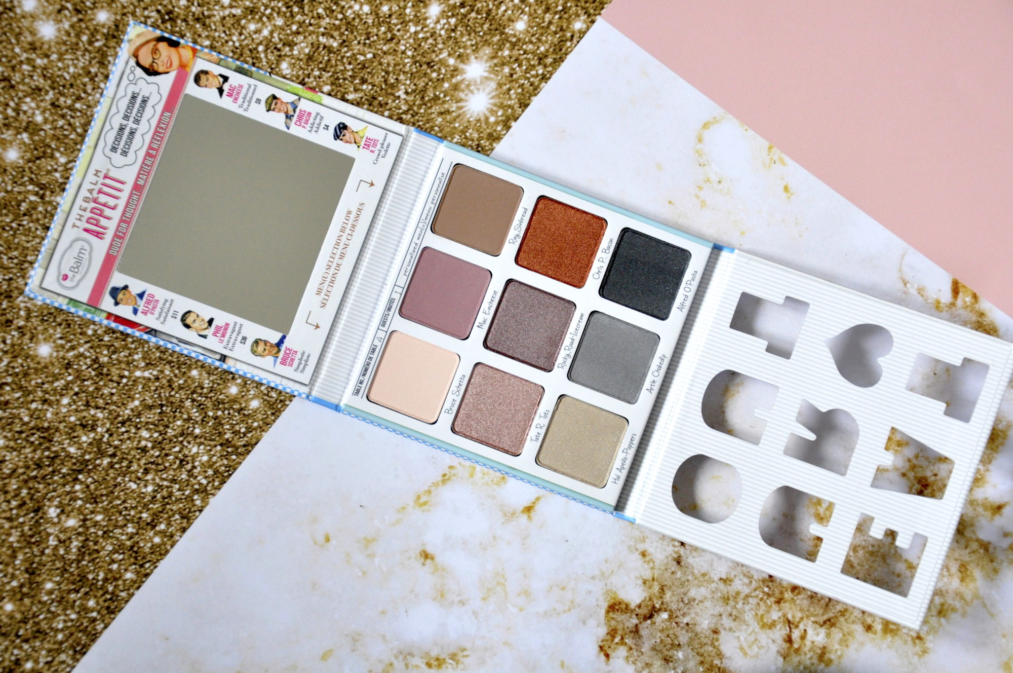 La palette The Balm Appétit de THE BALM ! - Réglisse & Myrtilles