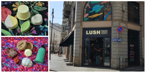 Visite du premier Naked Shop de Lush à Milan + haul ! - Réglisse & Myrtilles
