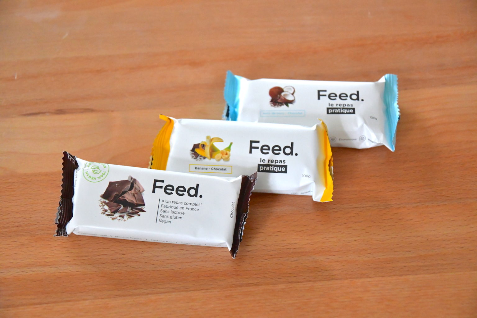 La marque Feed : des repas complets et rassasiants sous forme de barres ...