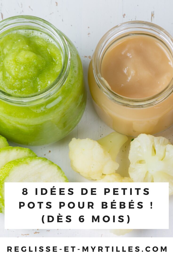 8 idées de mélanges de petits pots pour bébés ! (dès 6 mois) - Réglisse ...